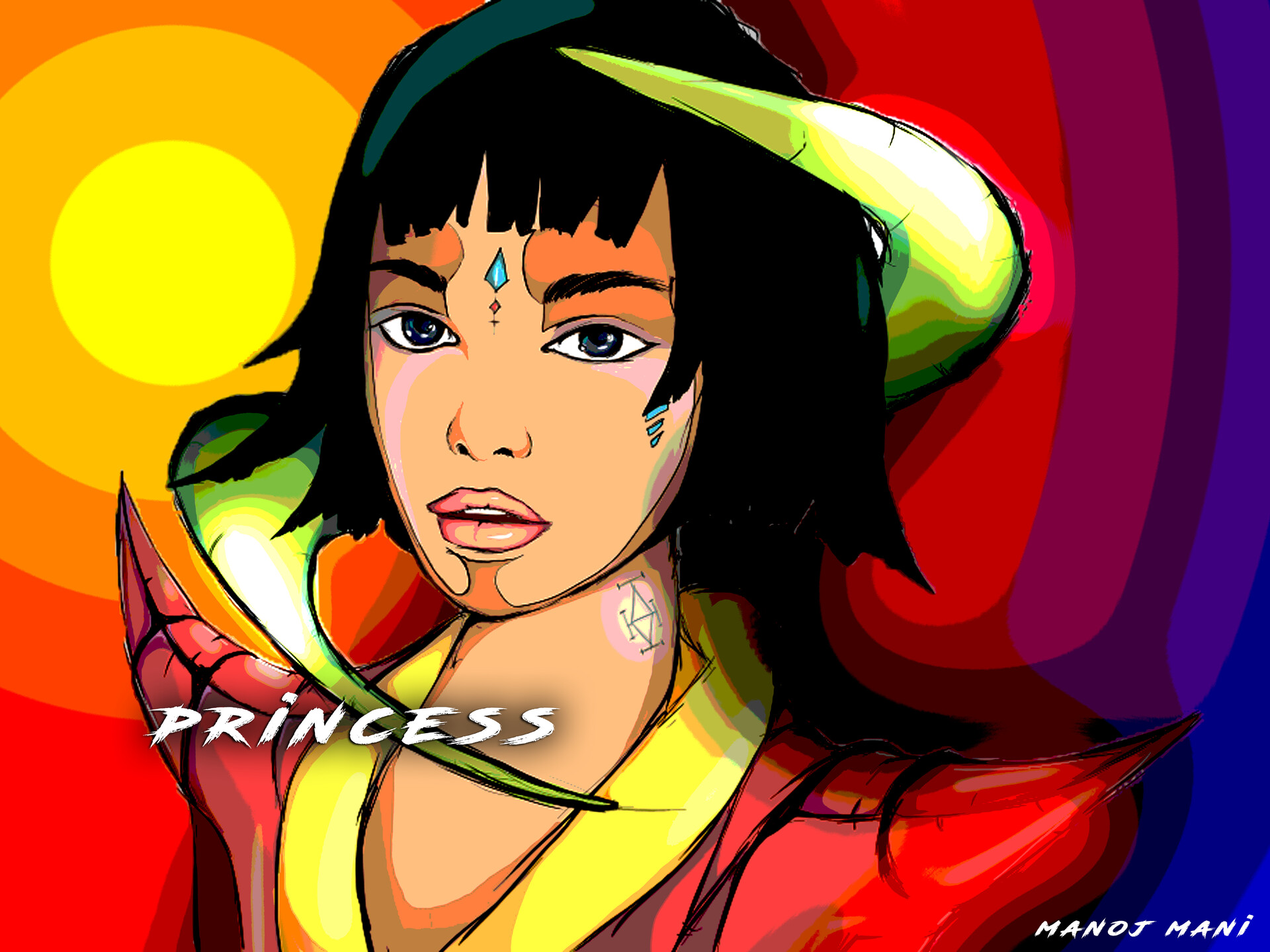 ArtStation - 'Princess' illustration