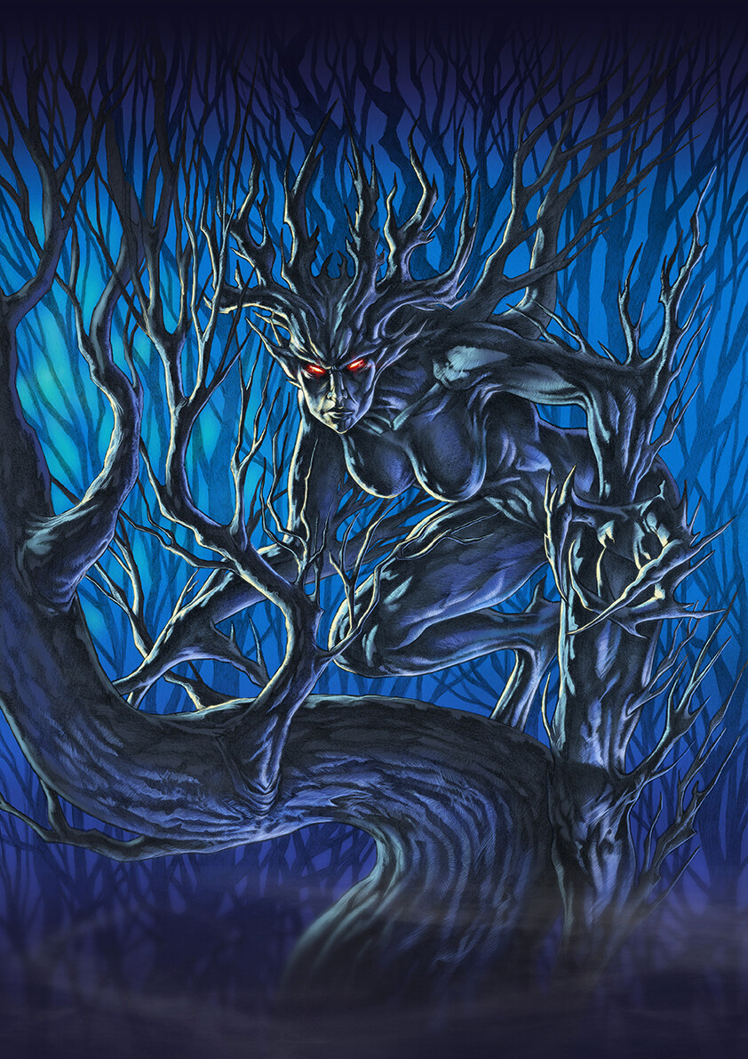 ArtStation - Driad Fear of The Dark Version