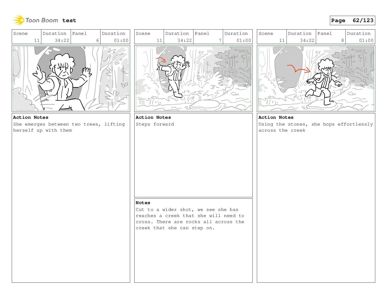 ArtStation - Adventurer's Spirit: on the trail (storyboard excerpt)