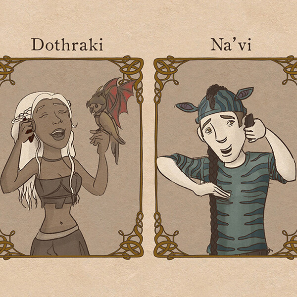 ArtStation - TED-Ed | Are Elvish, Klingon, Dothraki and Na’vi real ...
