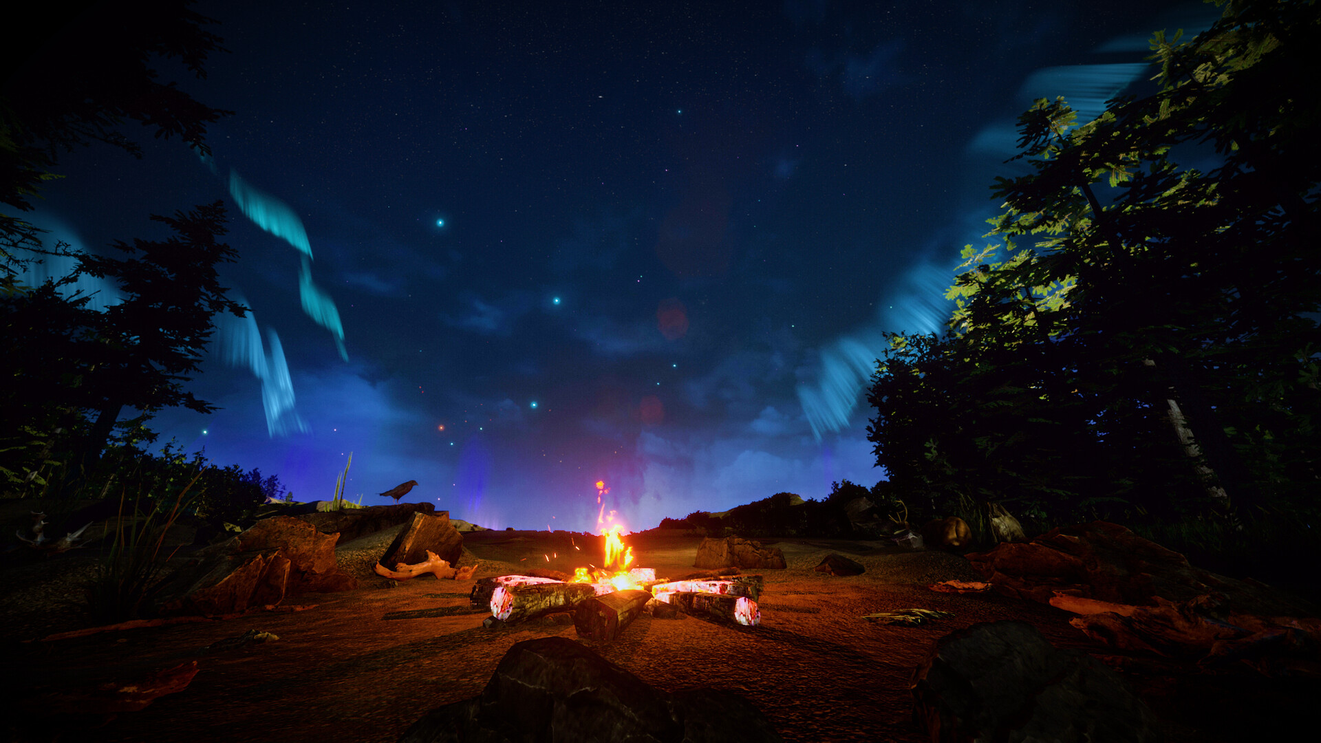 ArtStation - Campfire Scene