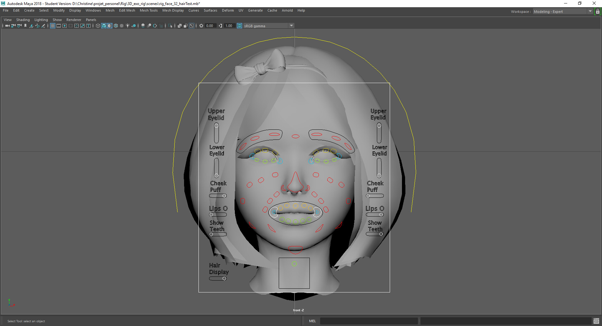 ArtStation - Facial Rig