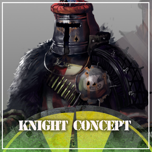 ArtStation - Trash Knight Concept