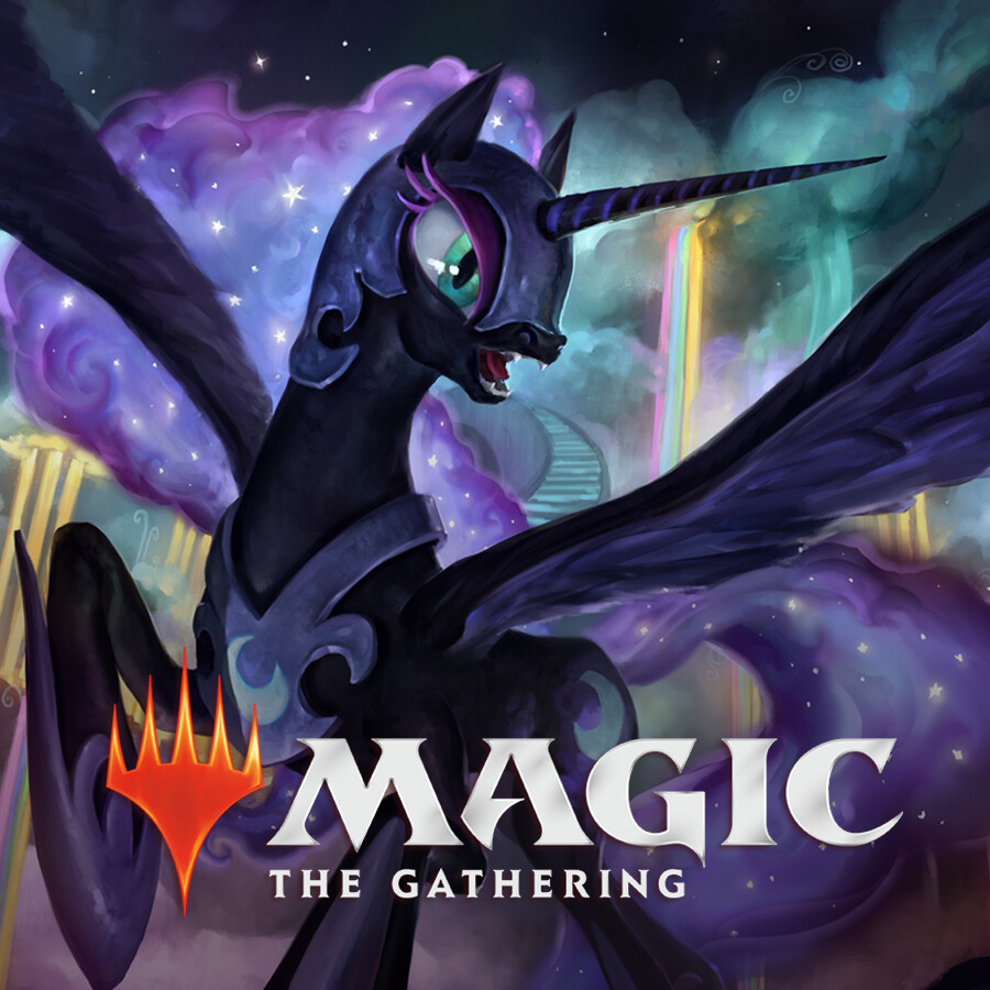 ArtStation - Magic the Gathering - Ponies: The Galloping - Luna ...