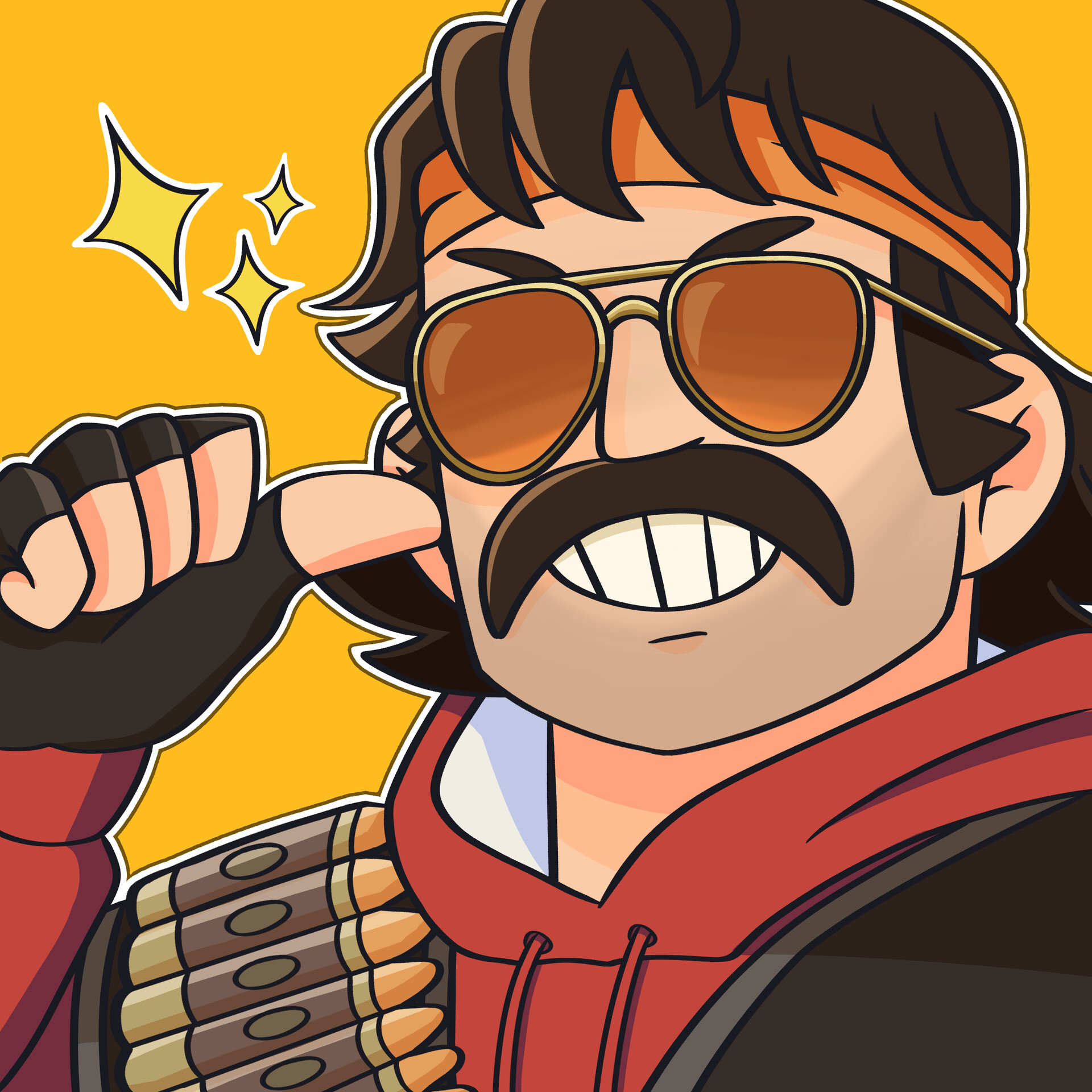 ArtStation - TF2 Heavy commission