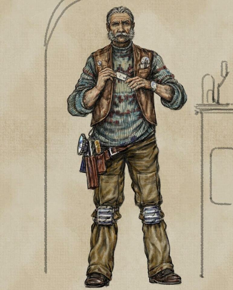 ArtStation - Mechanic, character design