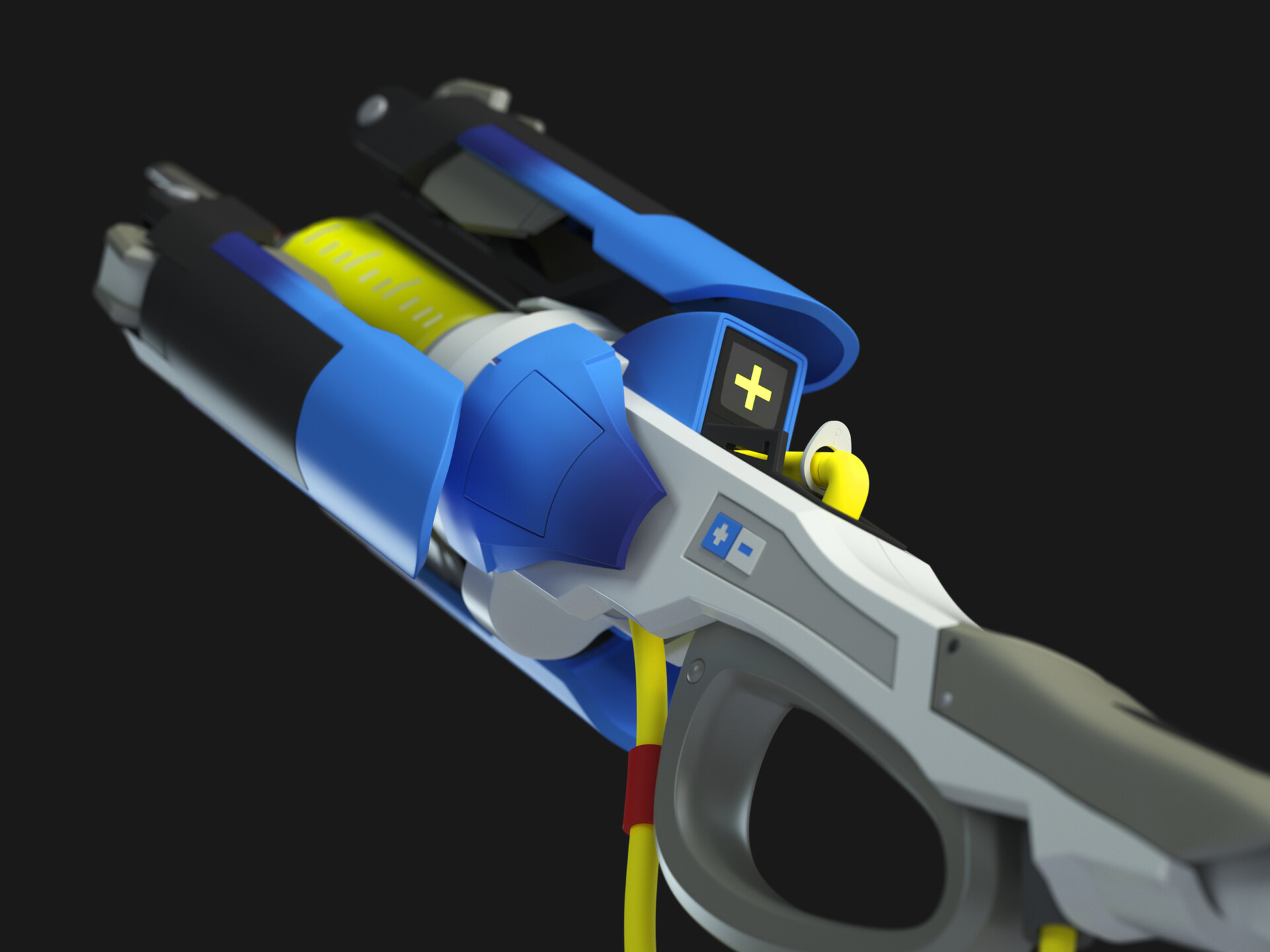 ArtStation - OverWatch Uprising Mercy Weapon | C4D