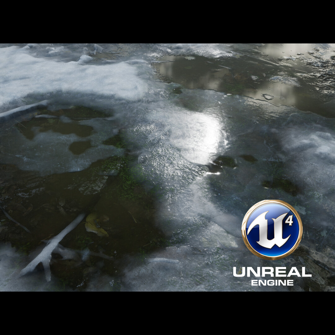 ArtStation - Snow and water ice for UE4