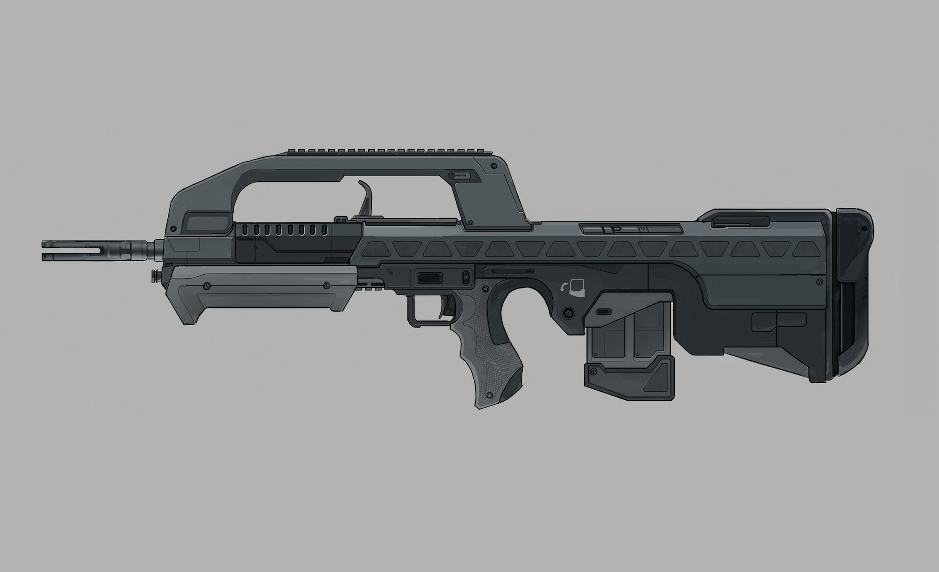 ArtStation - Downfall: An ODST Story Weapons, Callum Dainty