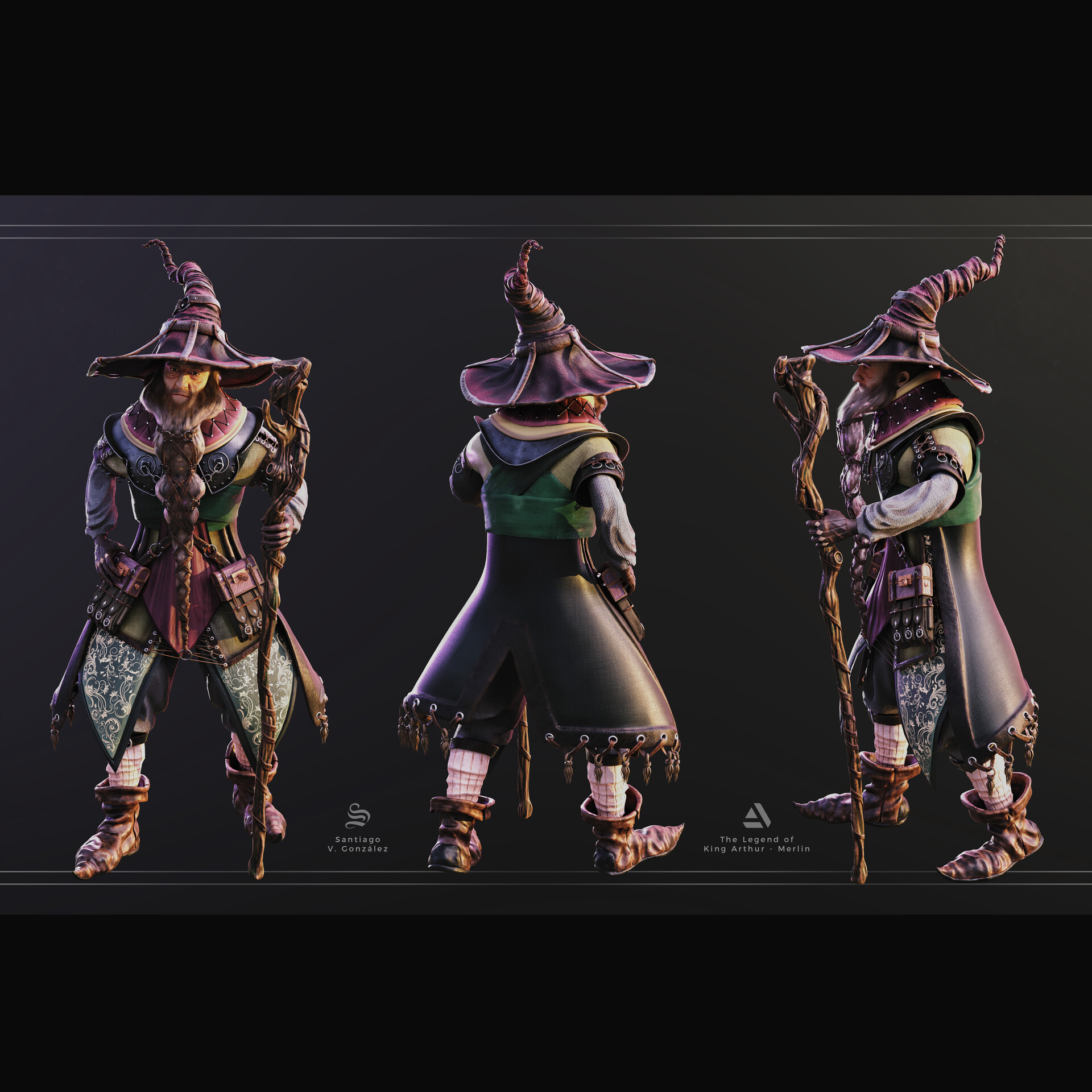 ArtStation - The Legend of King Arthur - Merlin