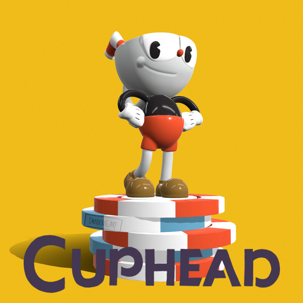 ArtStation - Cuphead Fanart