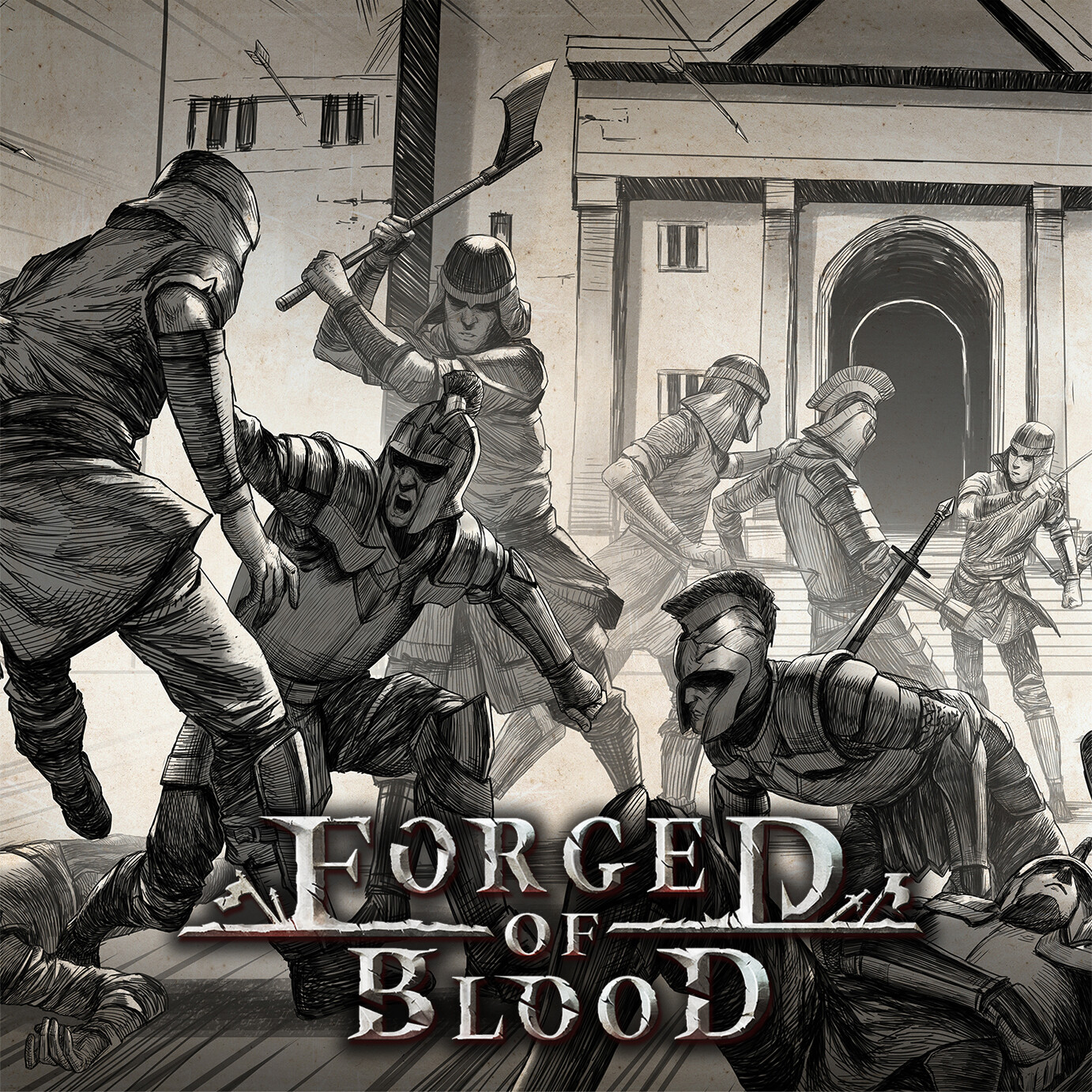 ArtStation - Forged of Blood Cinematic Illustration