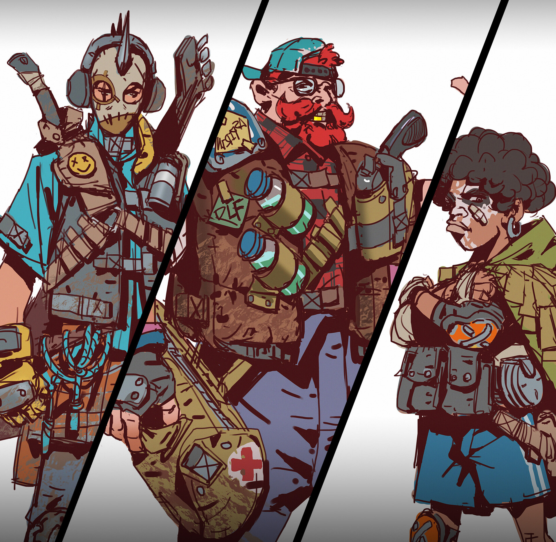 ArtStation - Bad Ass Squad