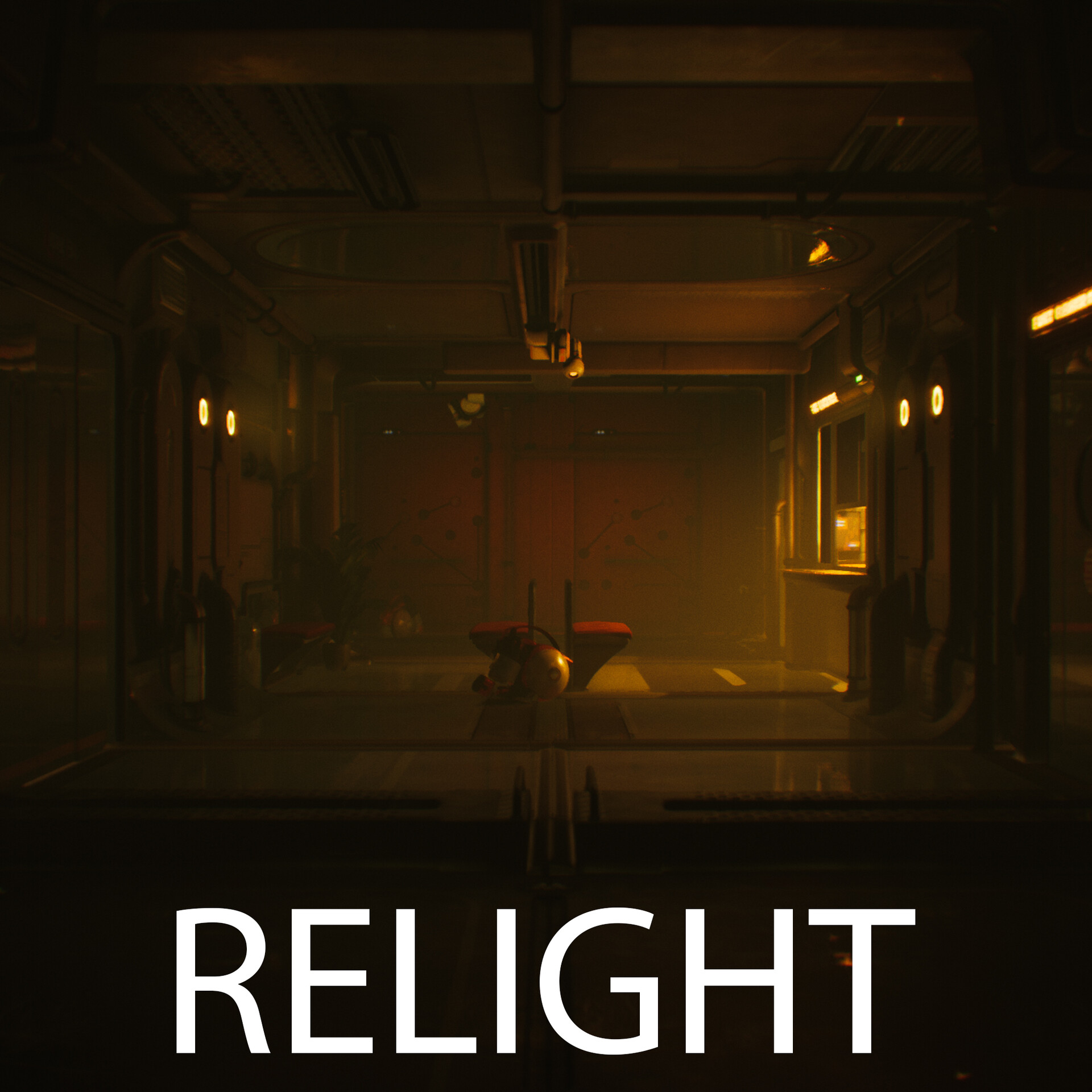 ArtStation - Scifi Hallway Relights UE4.16