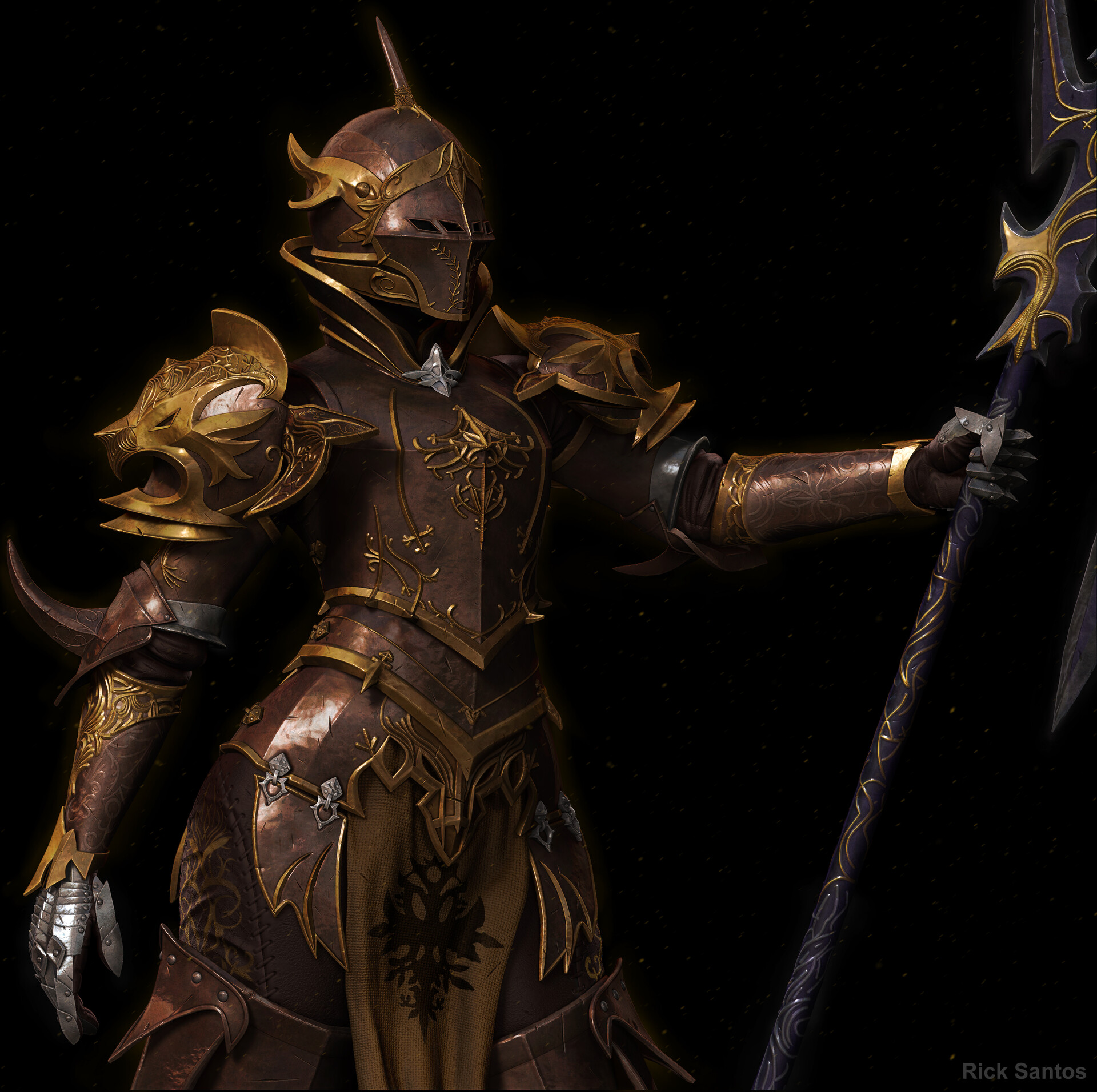 ArtStation - Knight - Statue