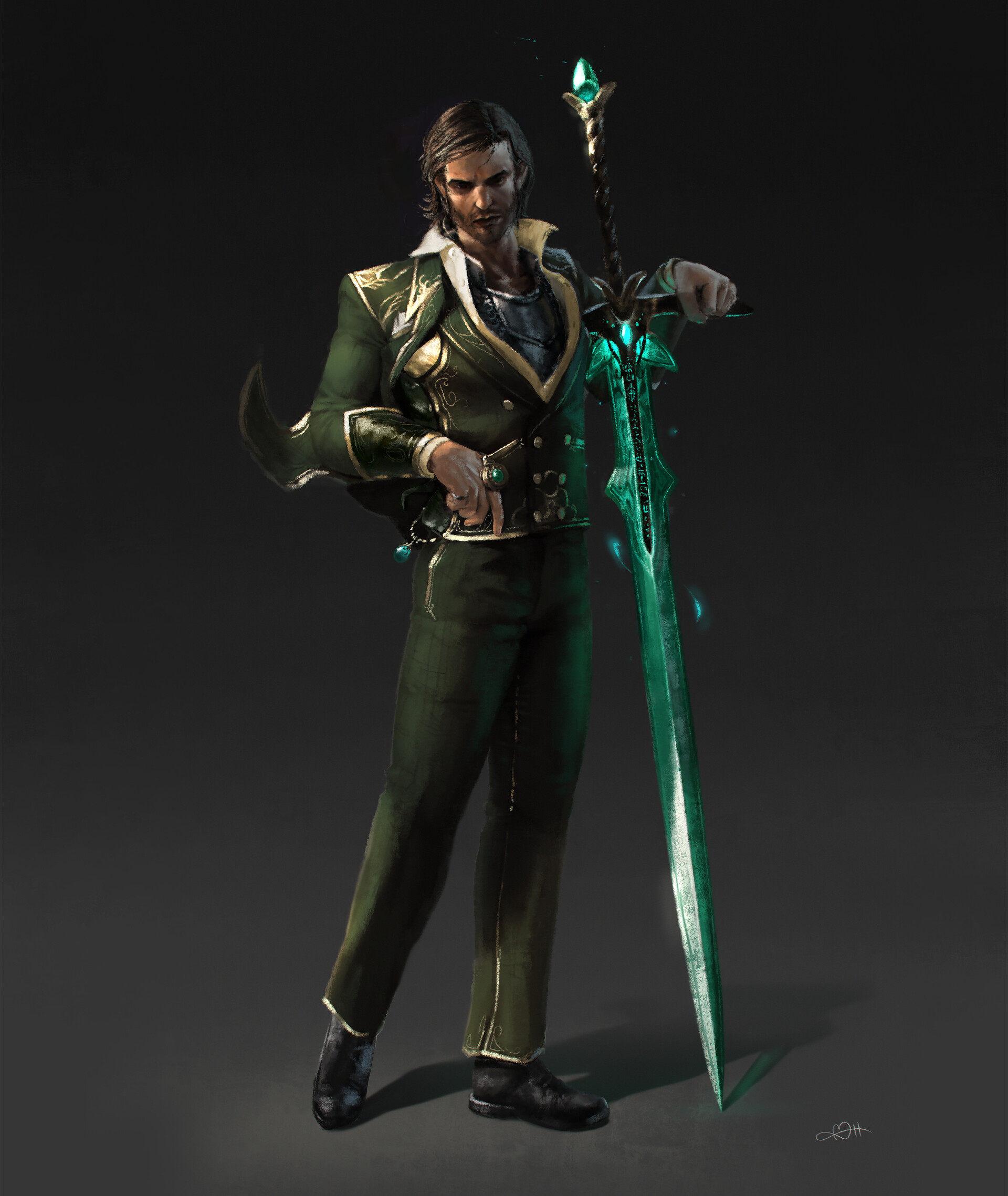 ArtStation - Human fighter