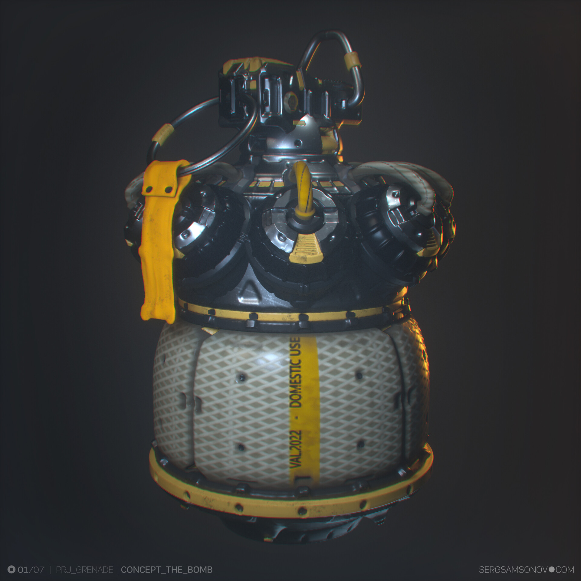 ArtStation - grenade concept