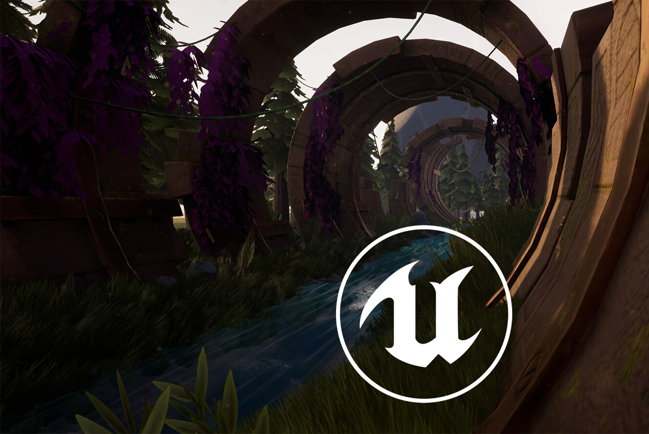 ArtStation - Outdoor Stylized Environment (Unreal Engine 4)