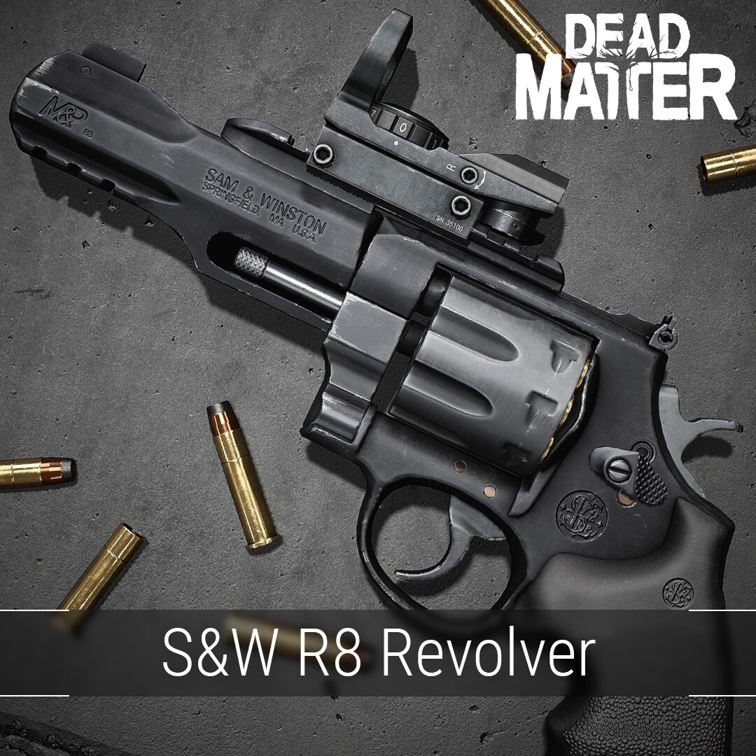 ArtStation - S&W R8 Revolver