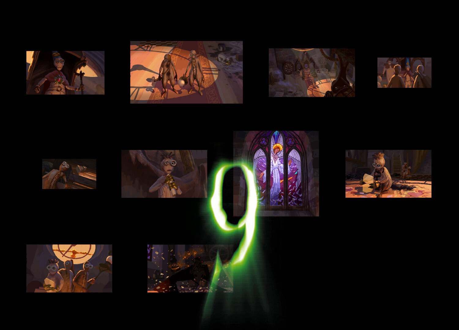 ArtStation - "9" movie Art Direction, produced by Tim Burton
