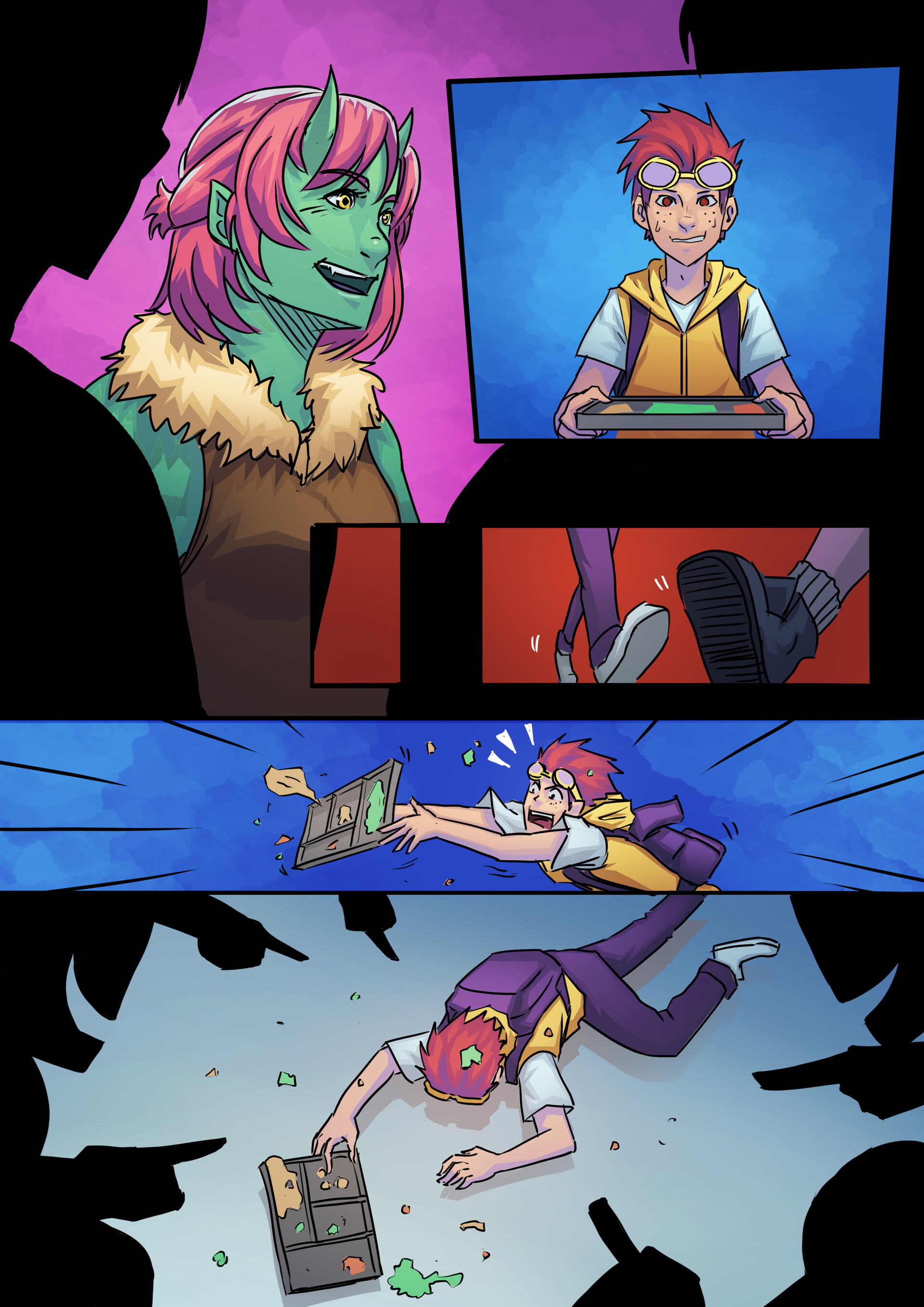 ArtStation - Space Copz (Commission Comic-Work)