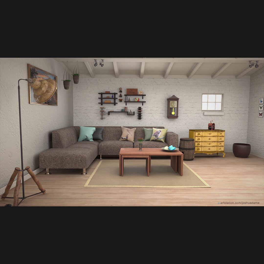 ArtStation - 3D Architectural Demo Reel 2019