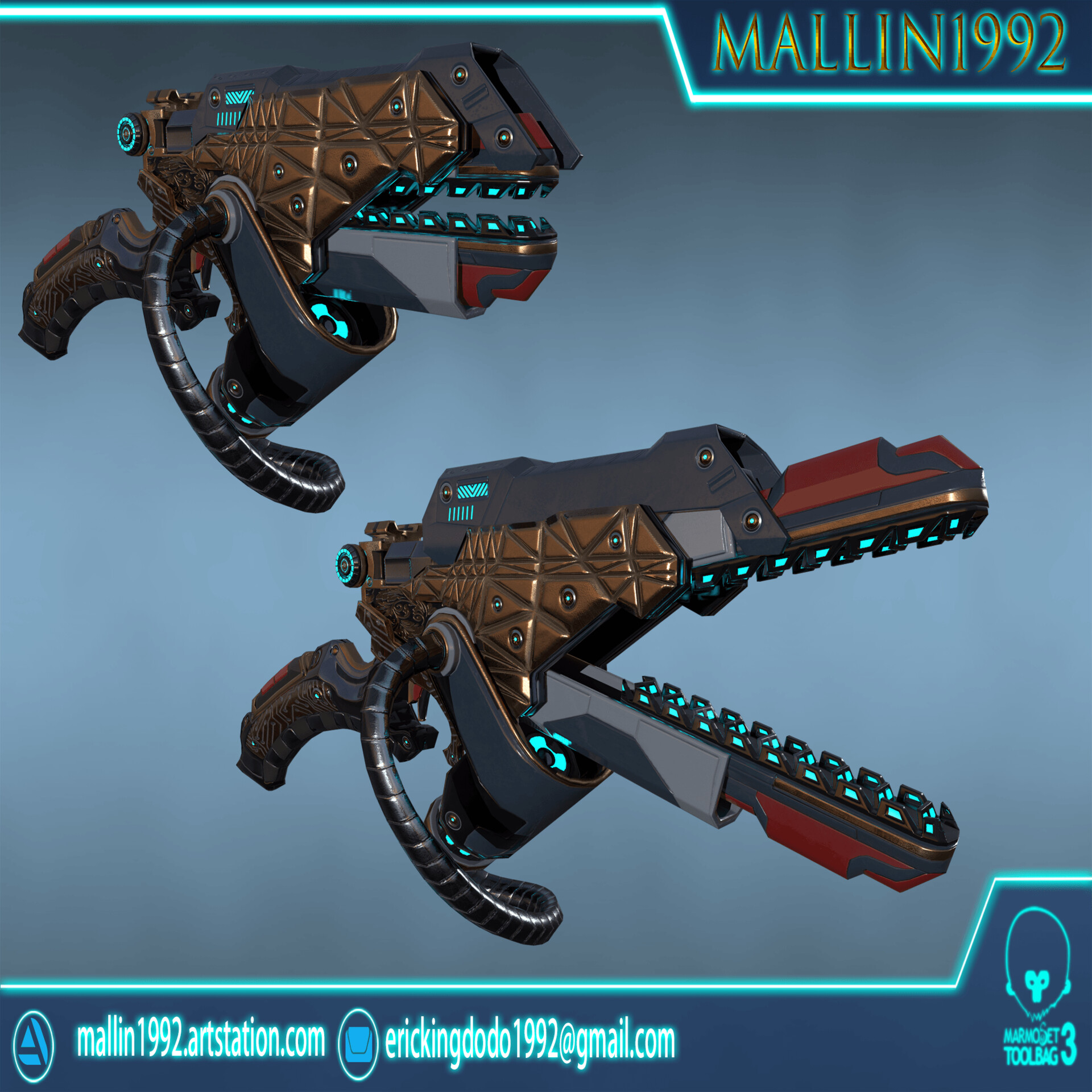 ArtStation - PulsePistol01 (Animation)