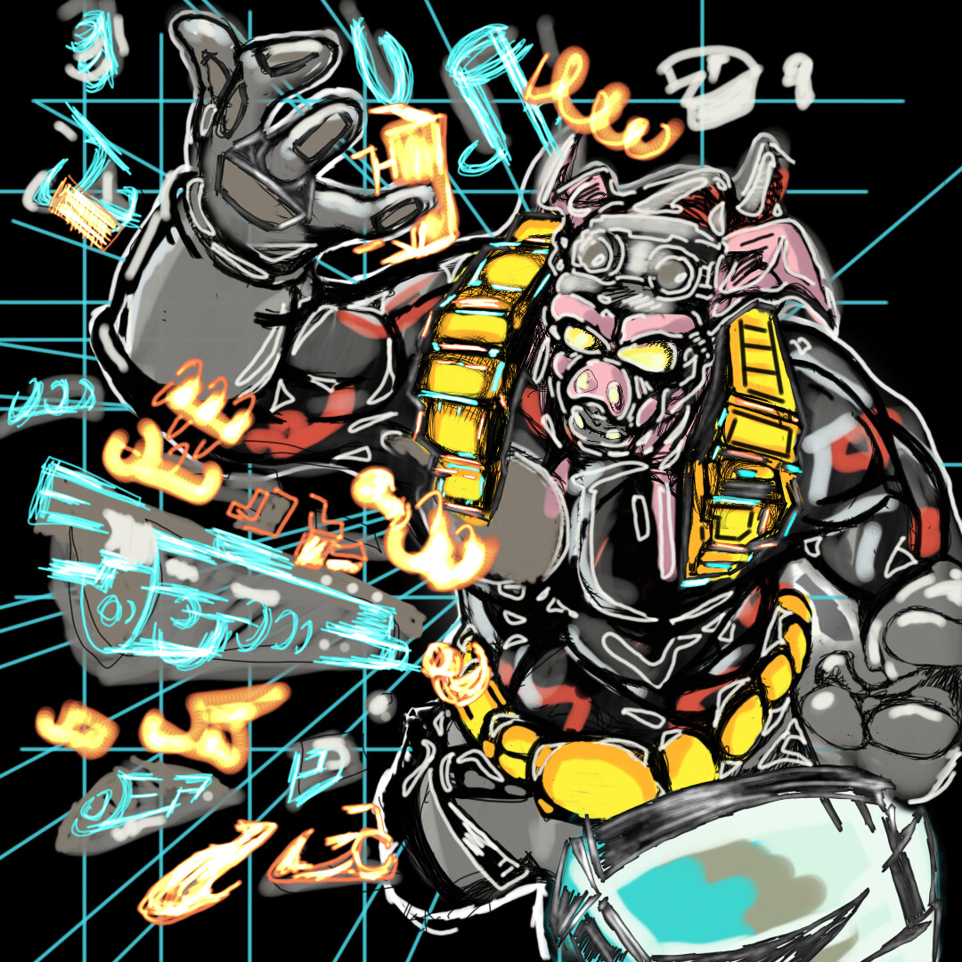ArtStation - Pig iron remix part 2