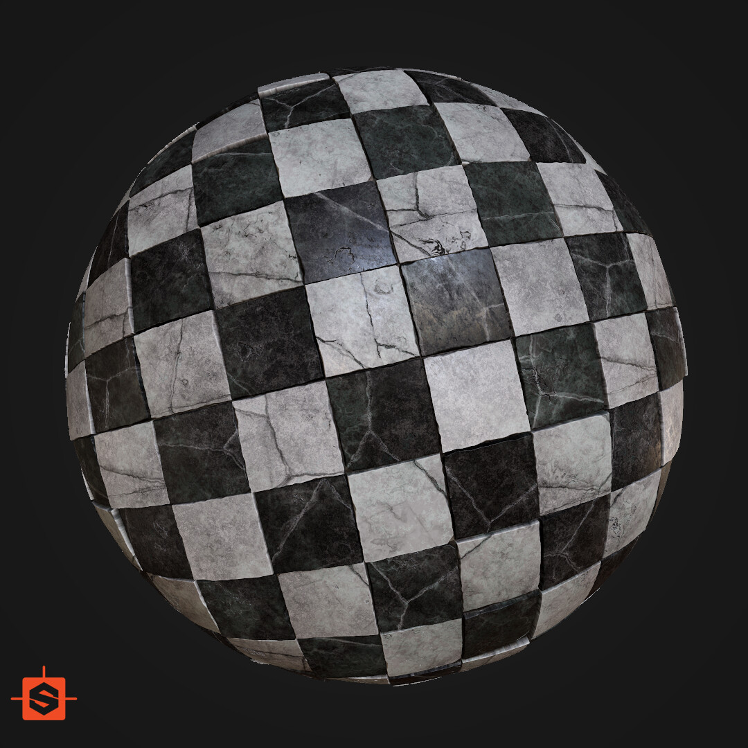 ArtStation - Damaged Marble, Jonas Olesen