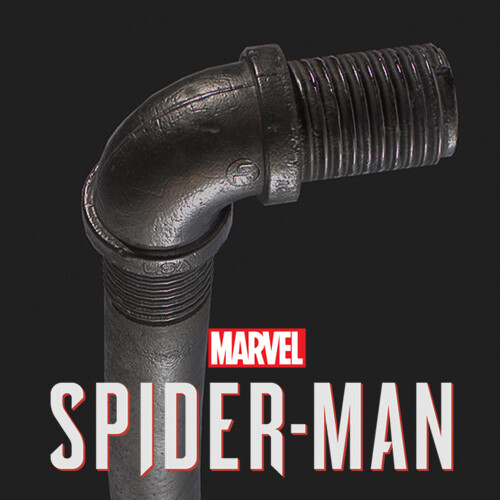 Diego Ross - Marvel Spider Man Pipe Weapon