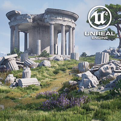 ArtStation - Greece Temple