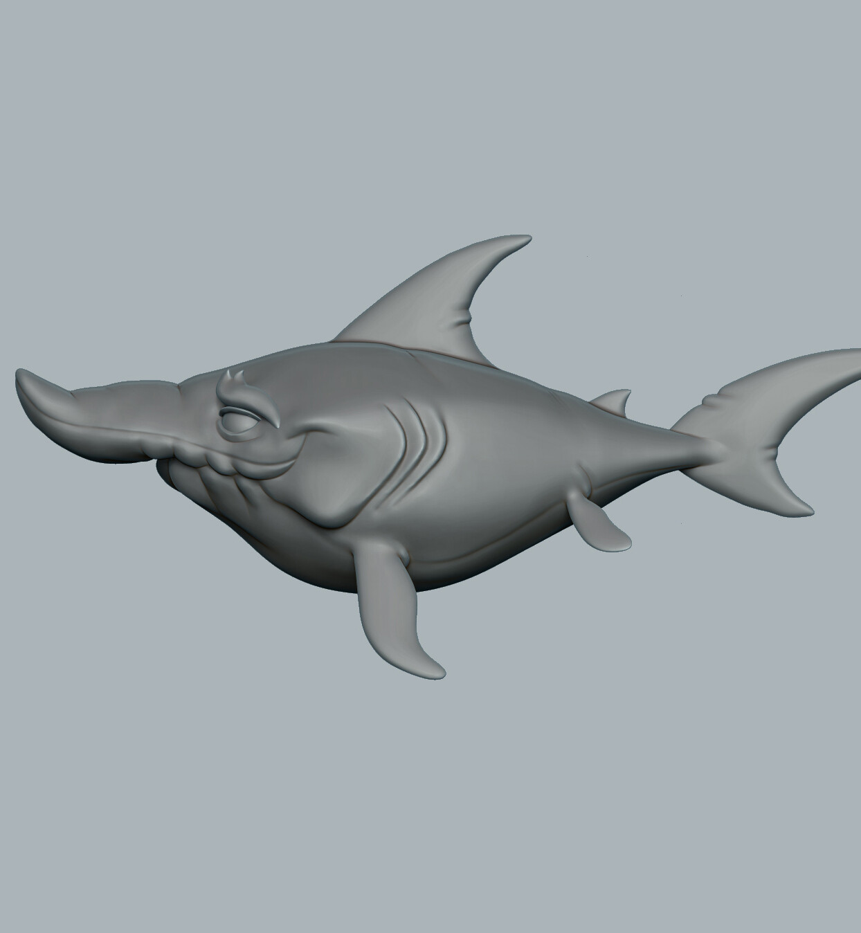 ArtStation - Elder Shark