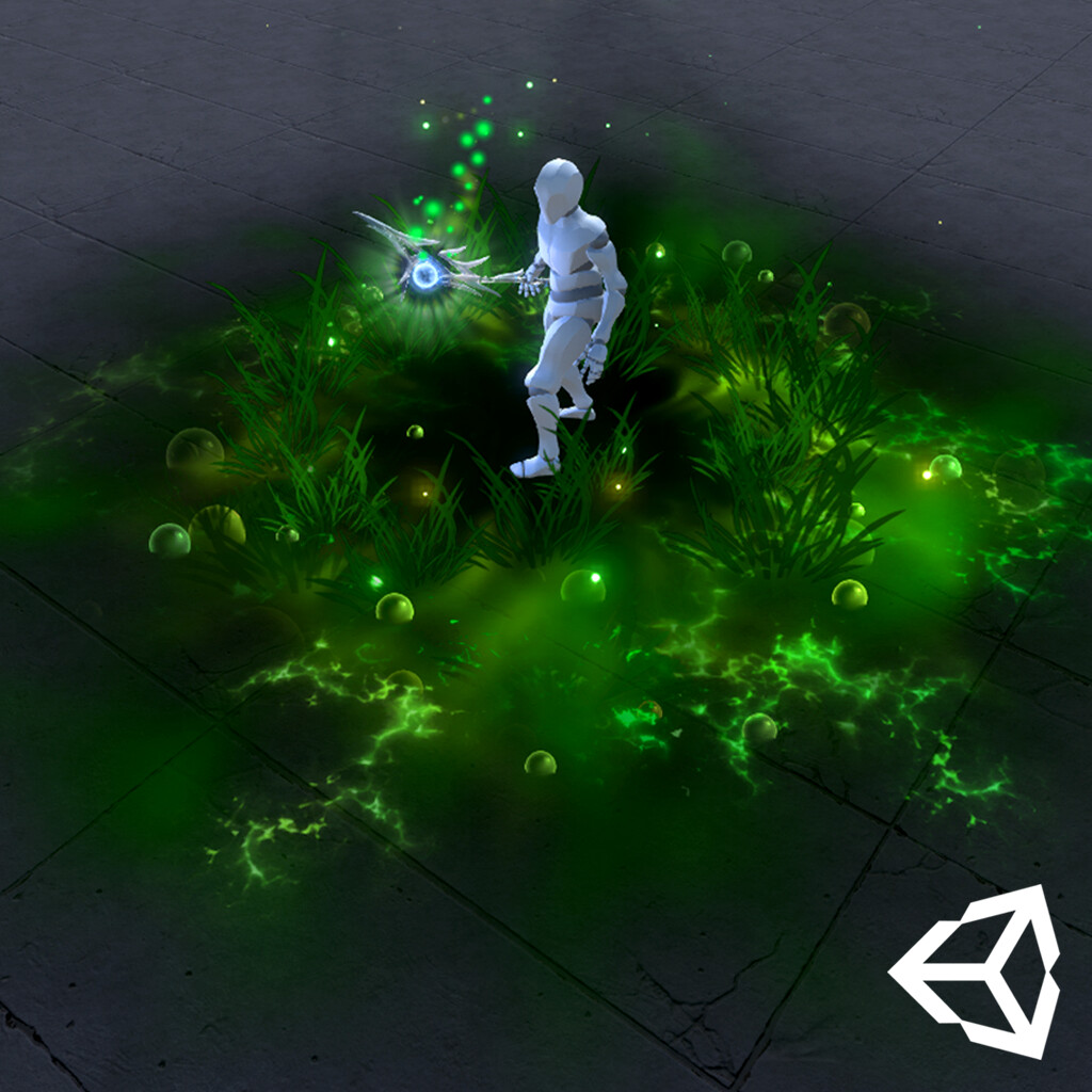 ArtStation - Poison attack VFX