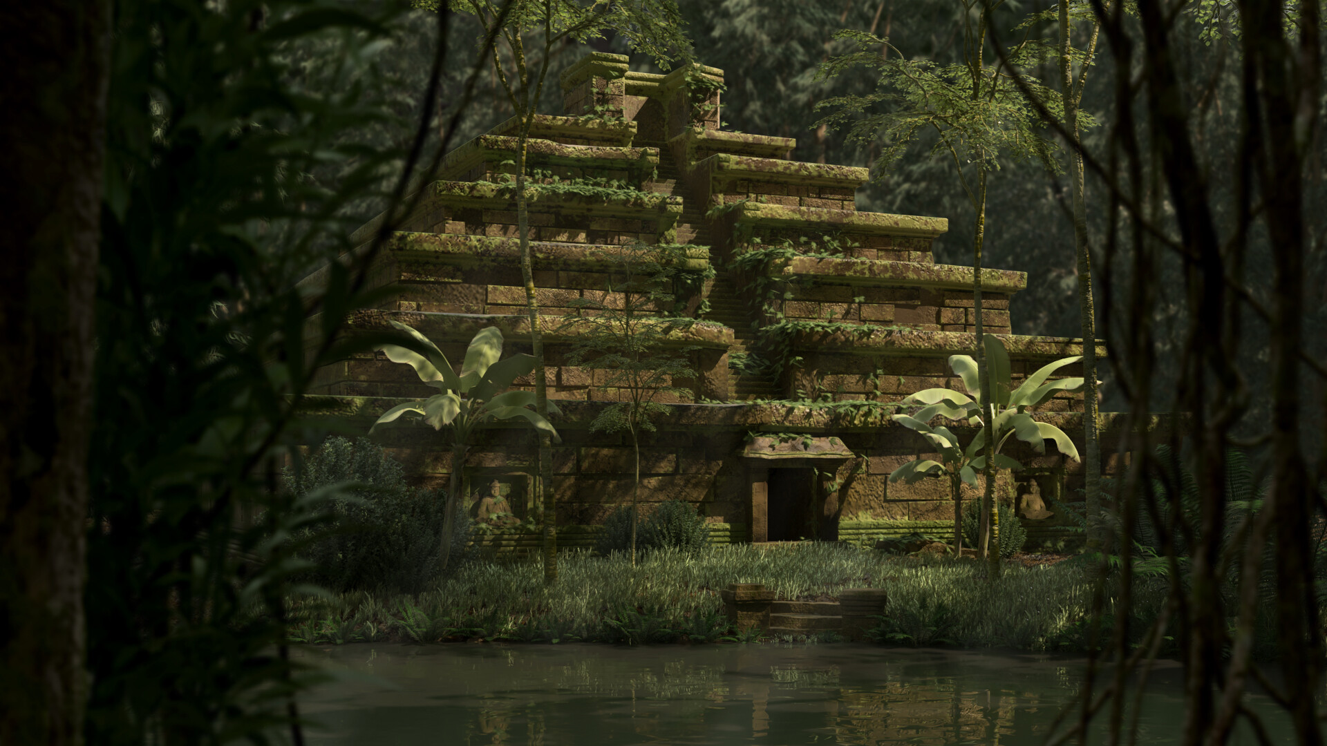 ArtStation - Lost temple