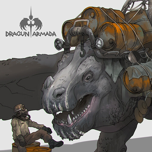 ArtStation - DRAGUN ARMADA - Cargo Dragon