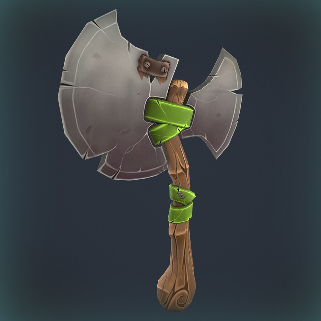 ArtStation - Hand-Painted Axe