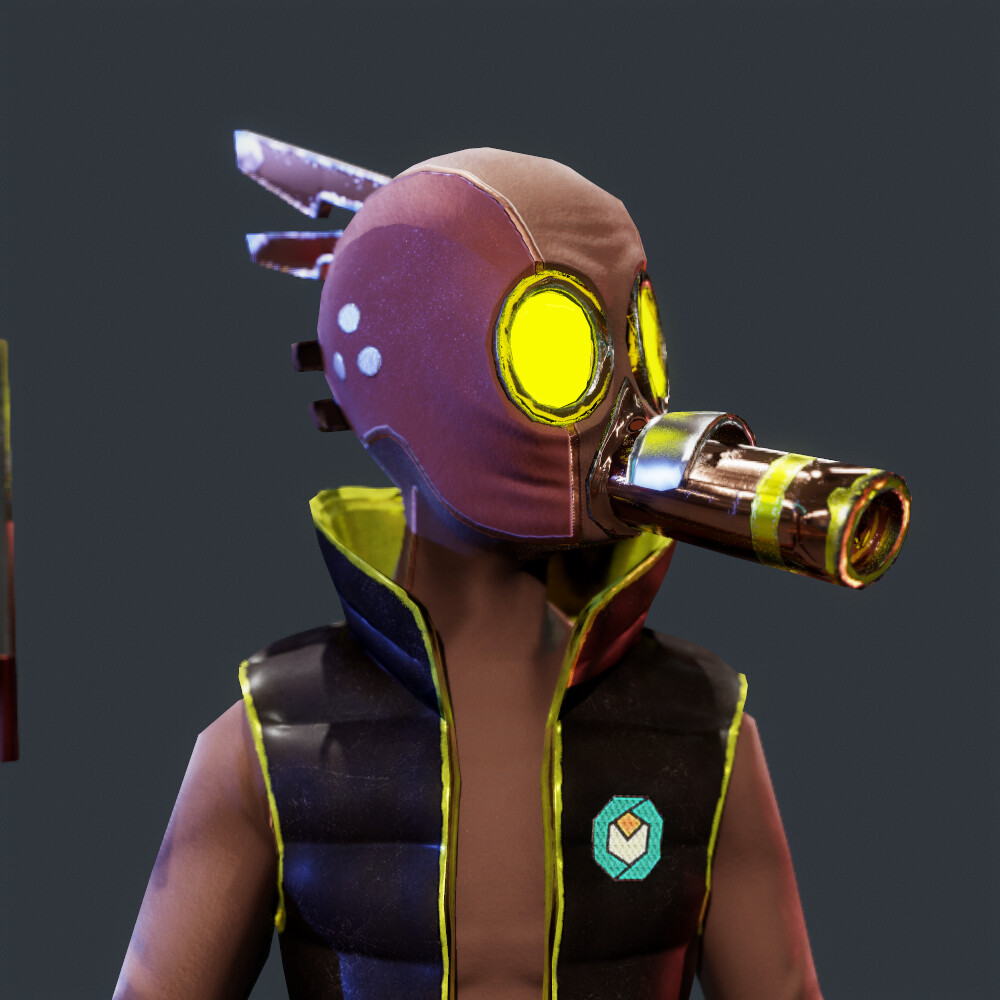 ArtStation - Game redy character / Fan art "Endling"