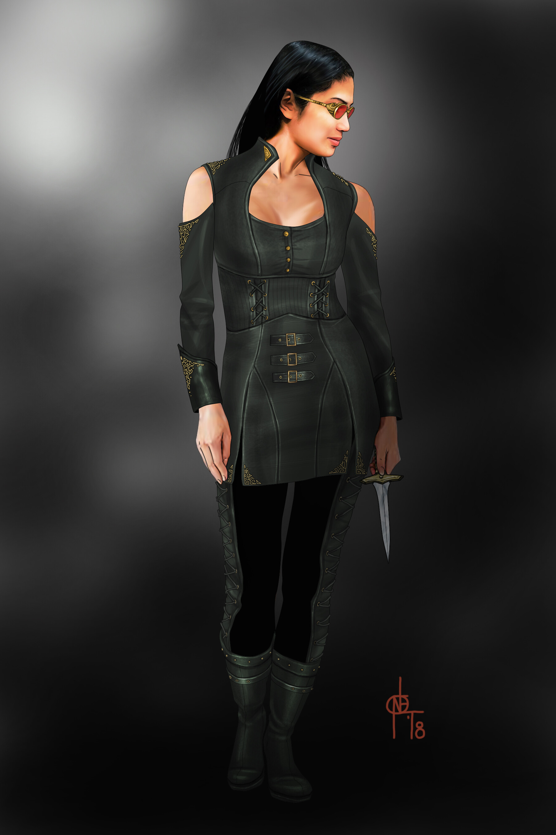 ArtStation - Steam Punk Witch 2