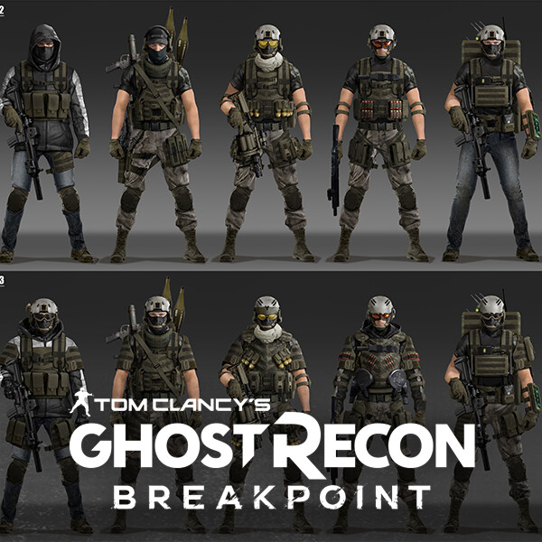 ArtStation - GHOST RECON BREAKPOINT / PMC - concept