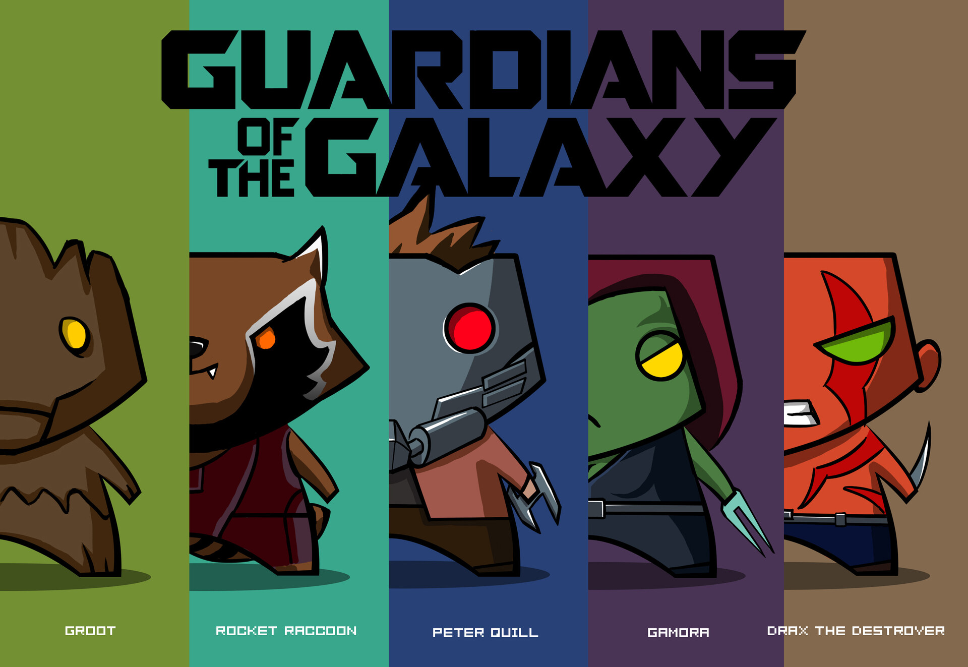 ArtStation - Guardians of the Galaxy