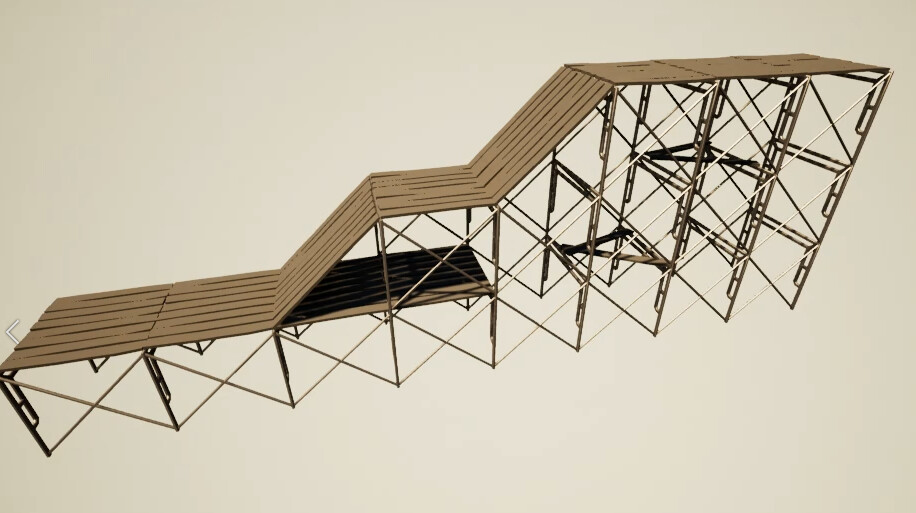 ArtStation - Tech Art - Procedural Scaffolding