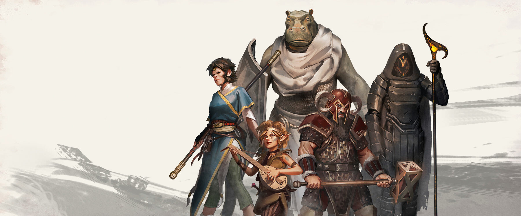 ArtStation - Characters for Rise of the Dragon RPG