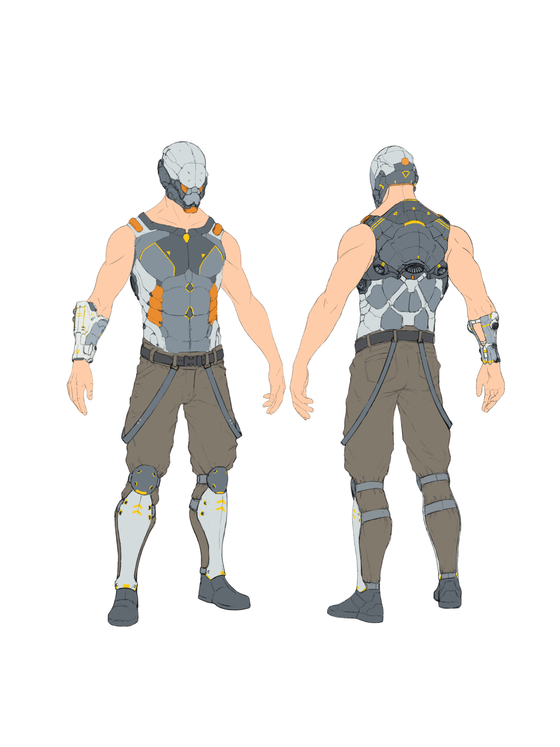 ArtStation - Jetpack soldier