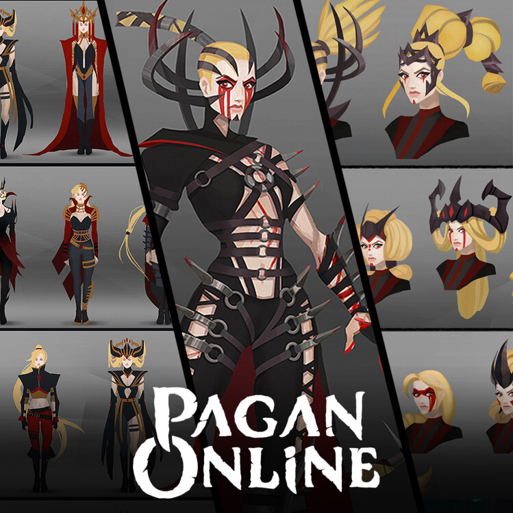 ArtStation - Blood Ritualist Development concept art