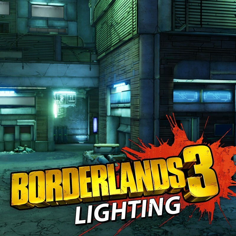 ArtStation - Borderlands 3 - Meridian City Slums (2019)