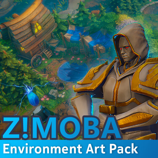 ArtStation - Z！MOBA Environment Art Pack 2.0