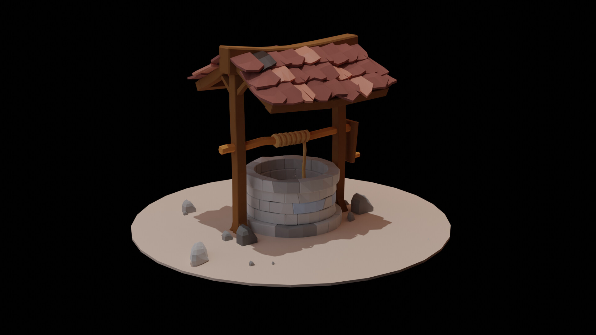 ArtStation - 3D Well