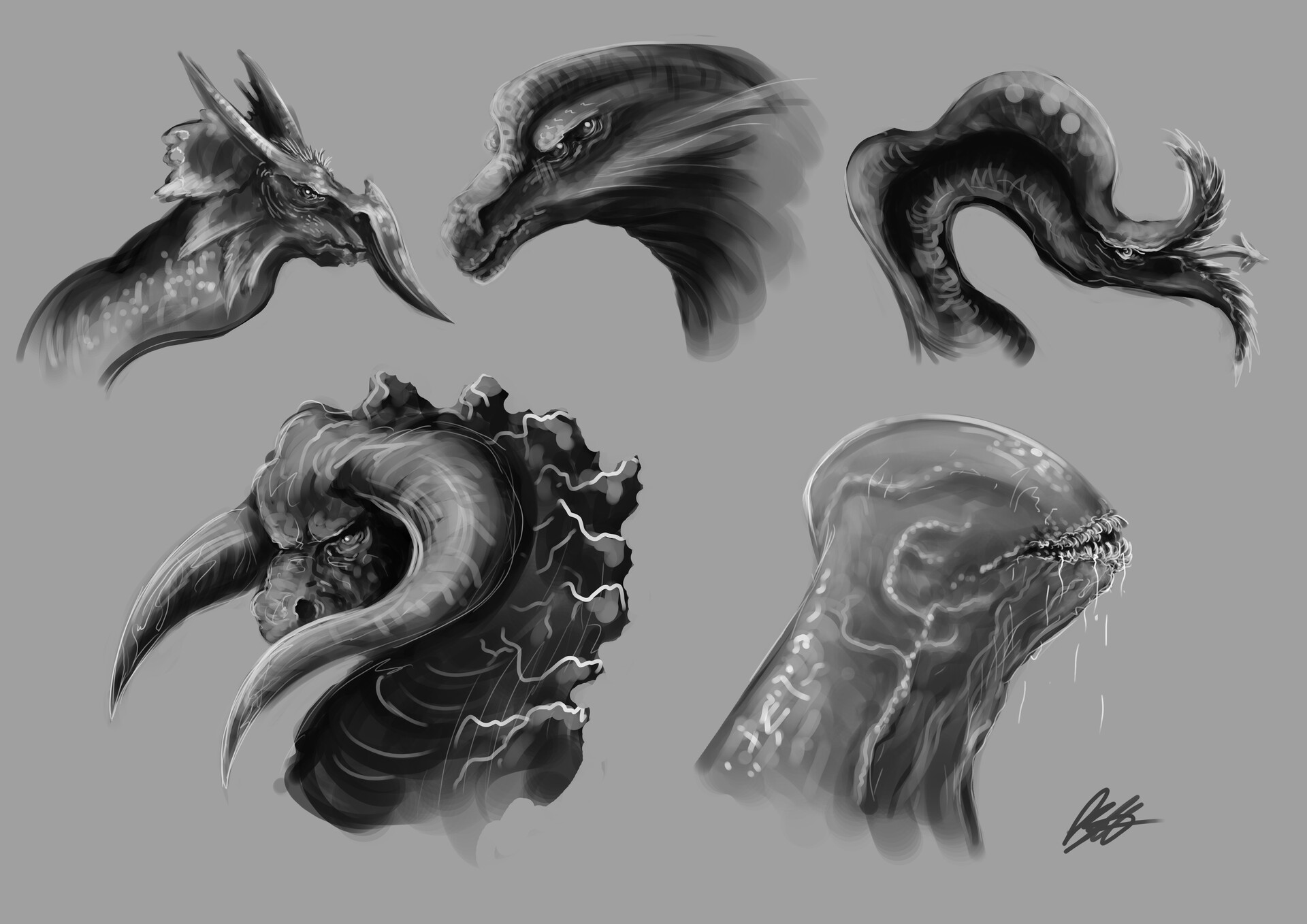 ArtStation - 10 minute creature concept art design exercise