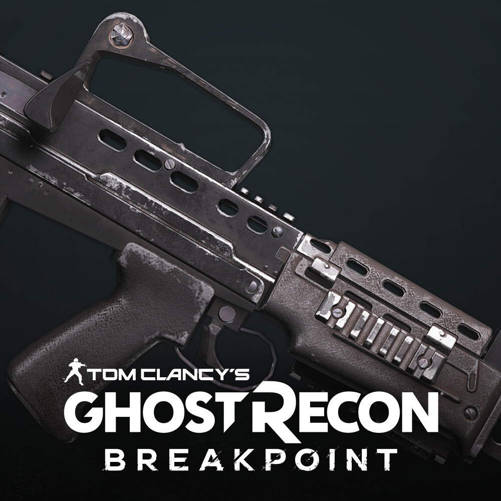 ArtStation - Ghost Recon: Breakpoint - L86A1 LMG