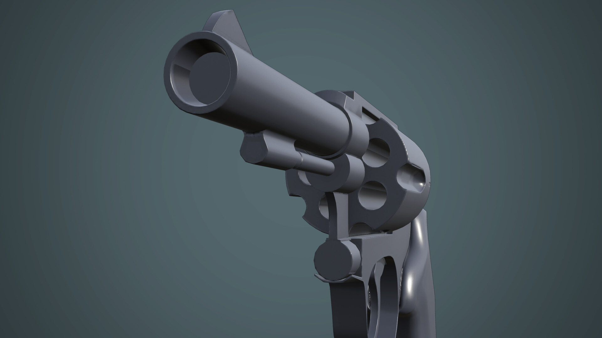 ArtStation - Revolver 3D Model